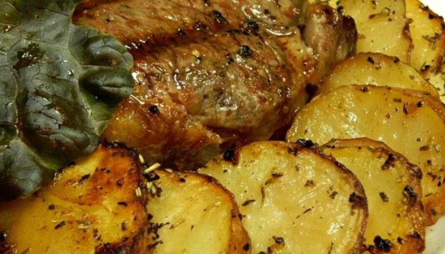  Savory Greek Style Oven Baked Potatoes 